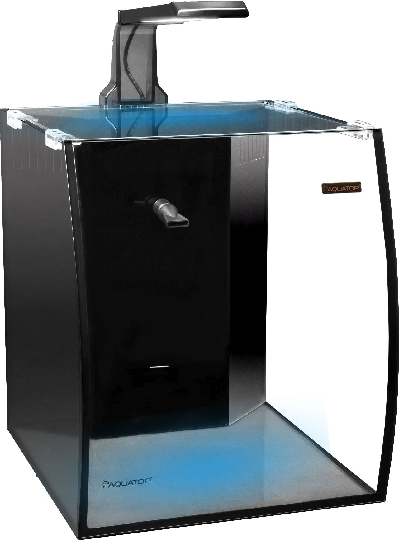 AQUATOP VERTICAL BOWFRONT AQUARIUM KIT - My Pet Store and More | Pet ...