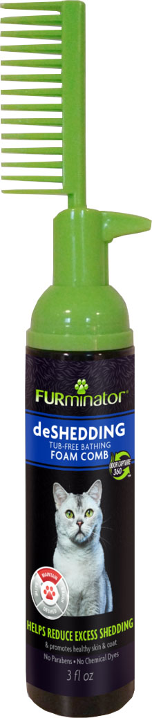 FURMINATOR RINSE FREE FOAM COMB CAT - My Pet Store and More | Pet ...