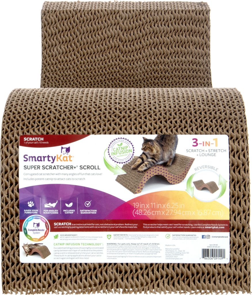 SMARTYKAT SUPER SCRATCHER+ SCROLL SCRATCHER - My Pet Store and More ...